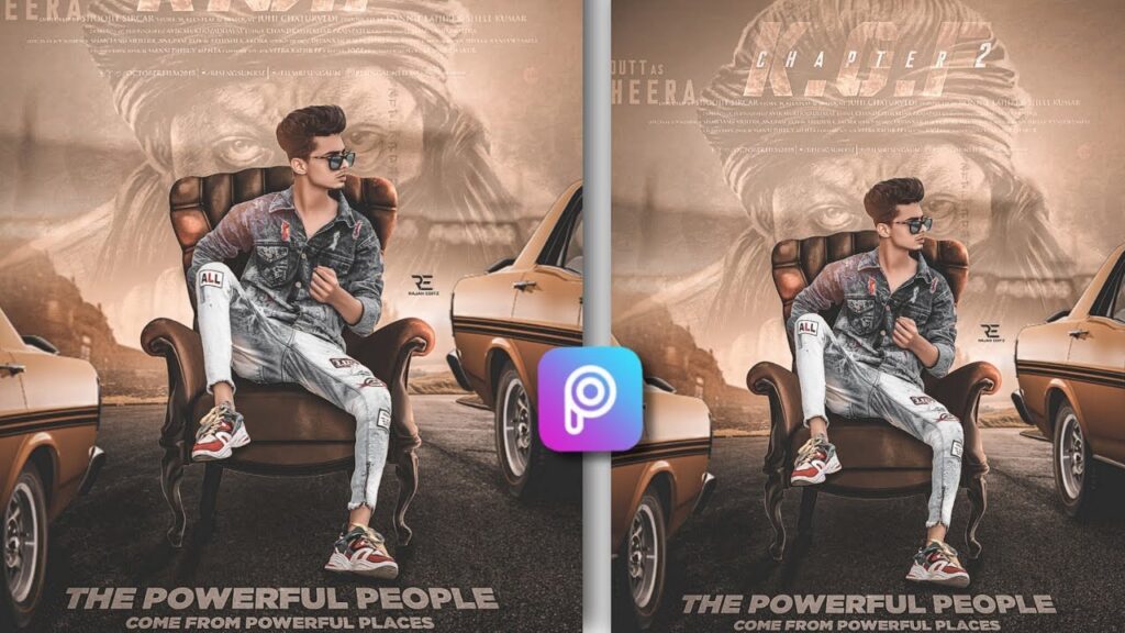 Kgf chapter 2 editing picsart || PicsArt kgf2 Movie poster editing