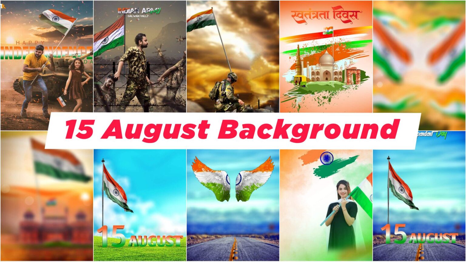 Independence day editing background | 15 august editing background