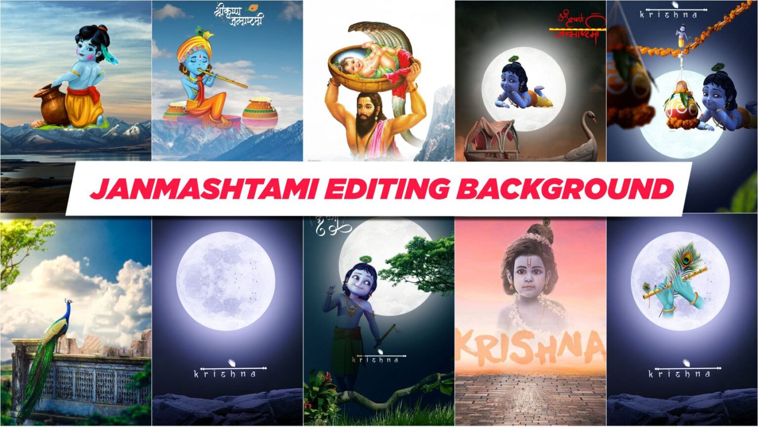 Krishna janmashtami editing background | Janmashtami editing background ...