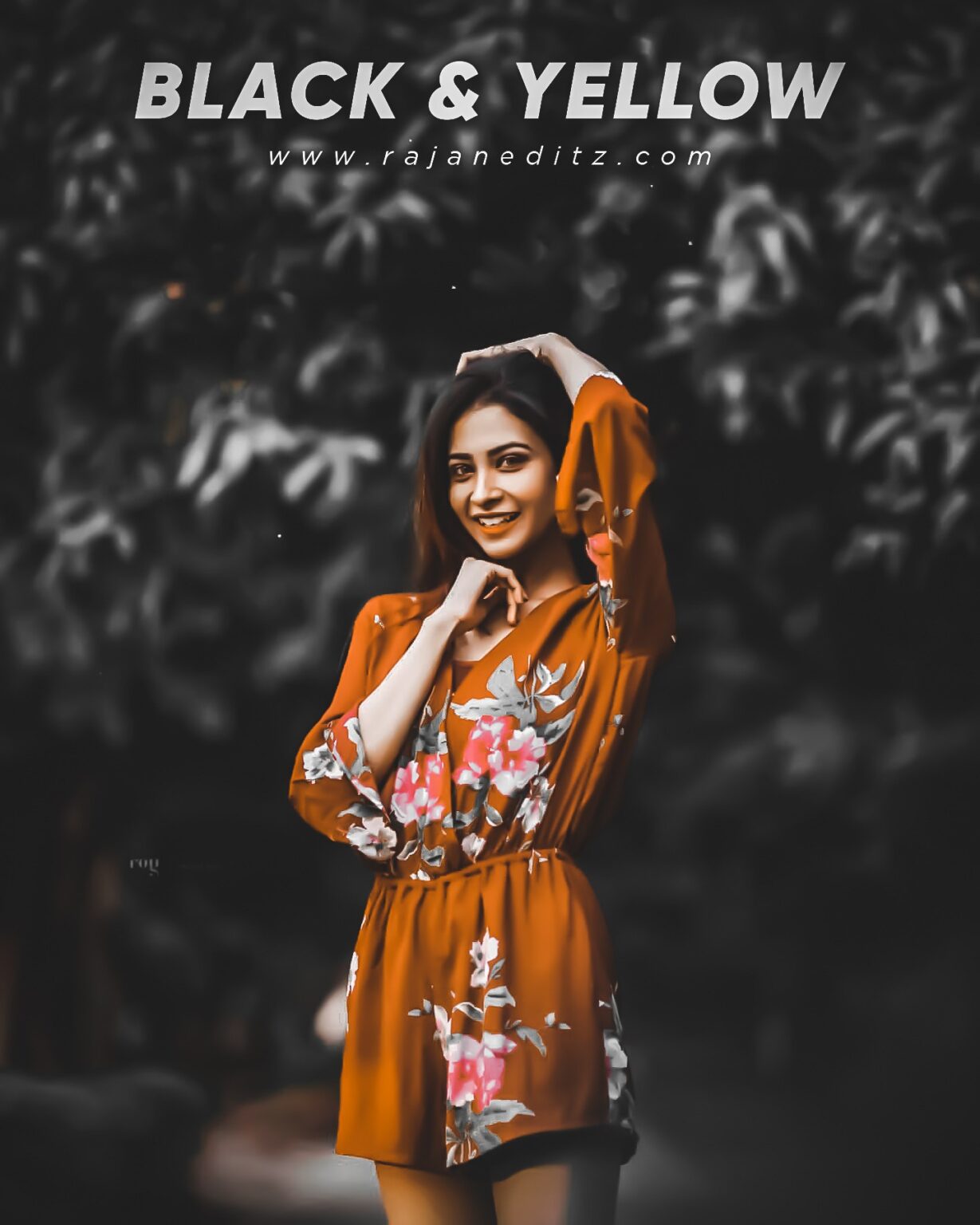 Lightroom black and yellow preset | Yellow and Black Preset Free download