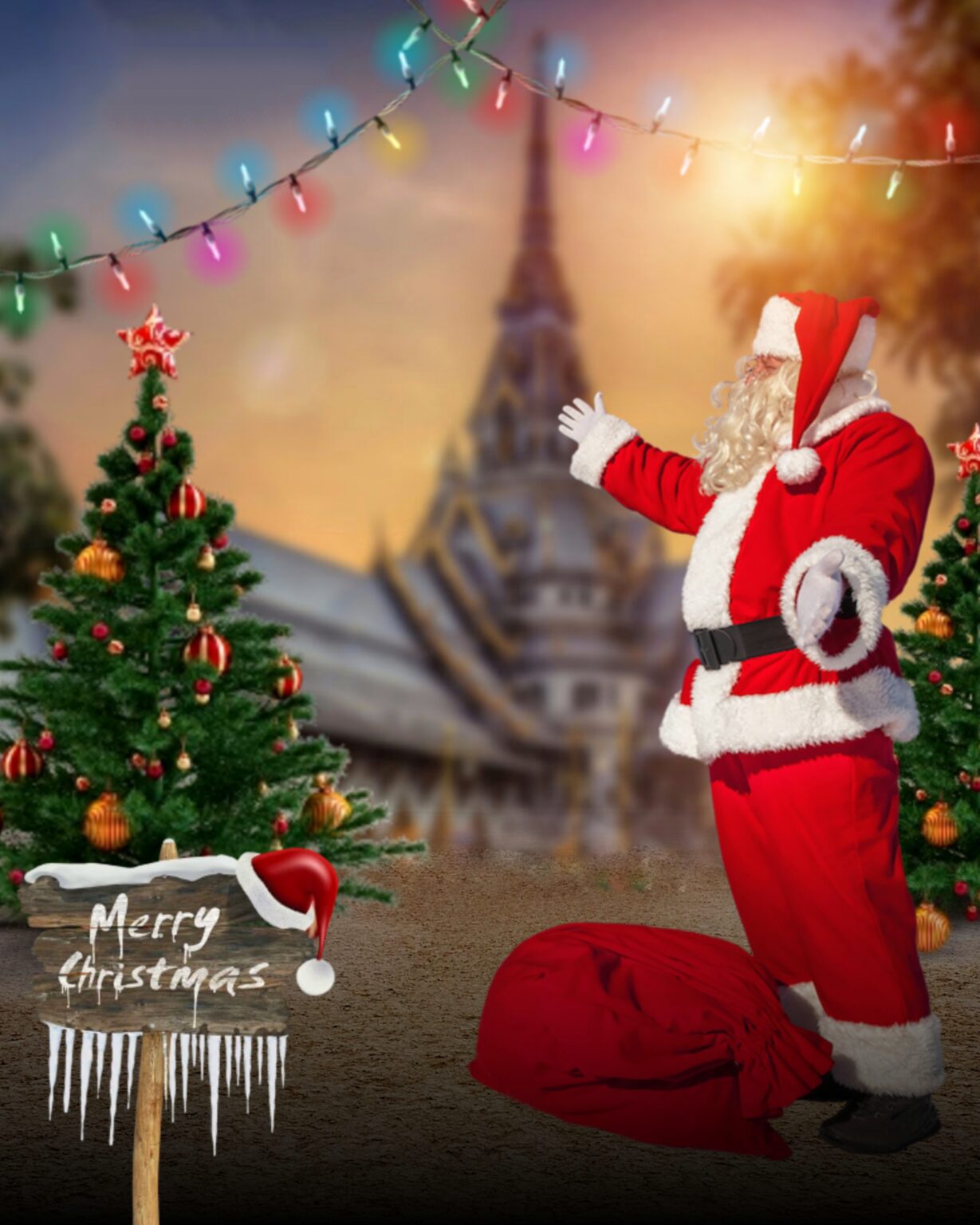 Merry christmas editing background | Christmas editing background