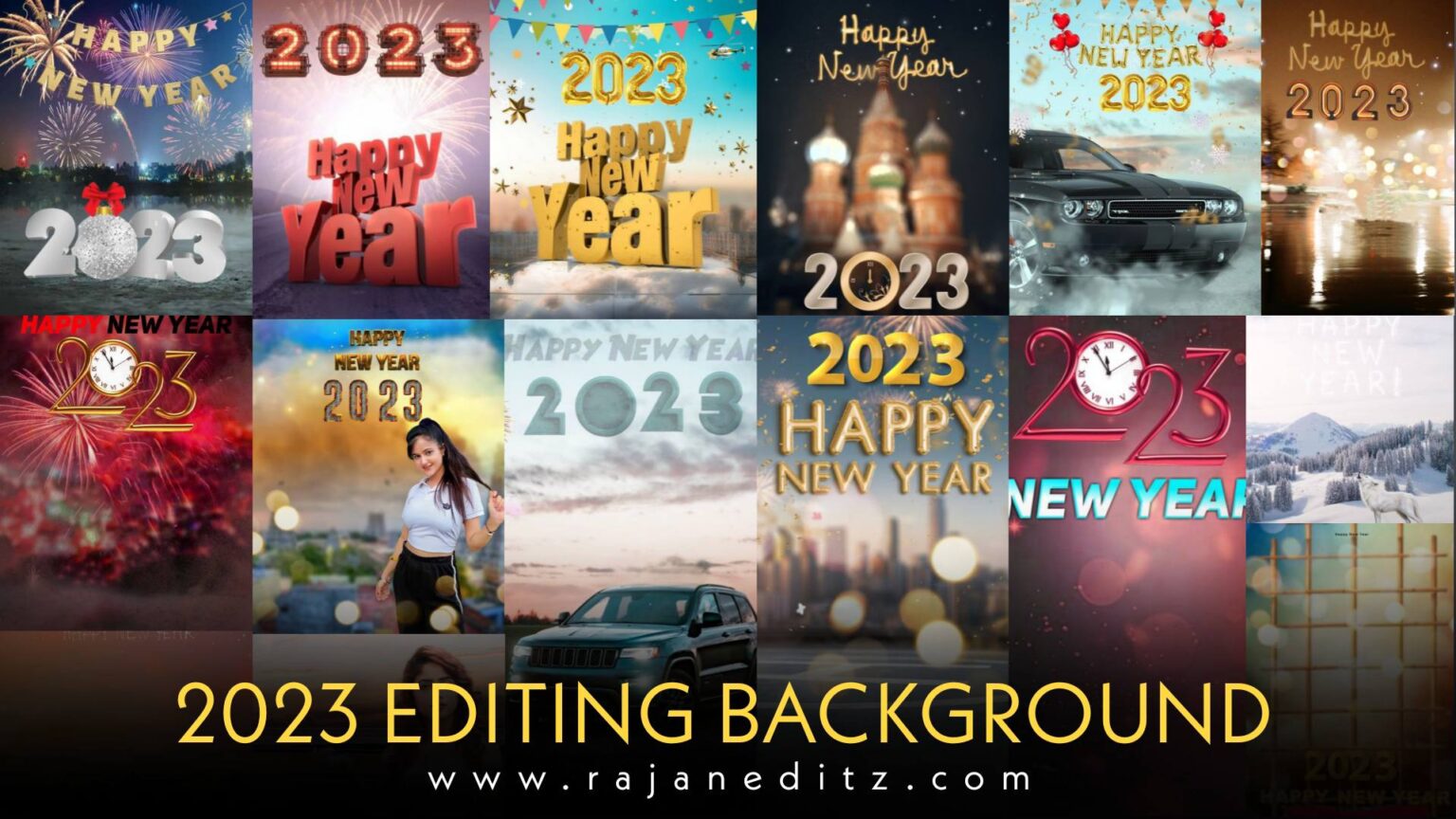 Happy new year editing background | 2023 photo editing backgrounds