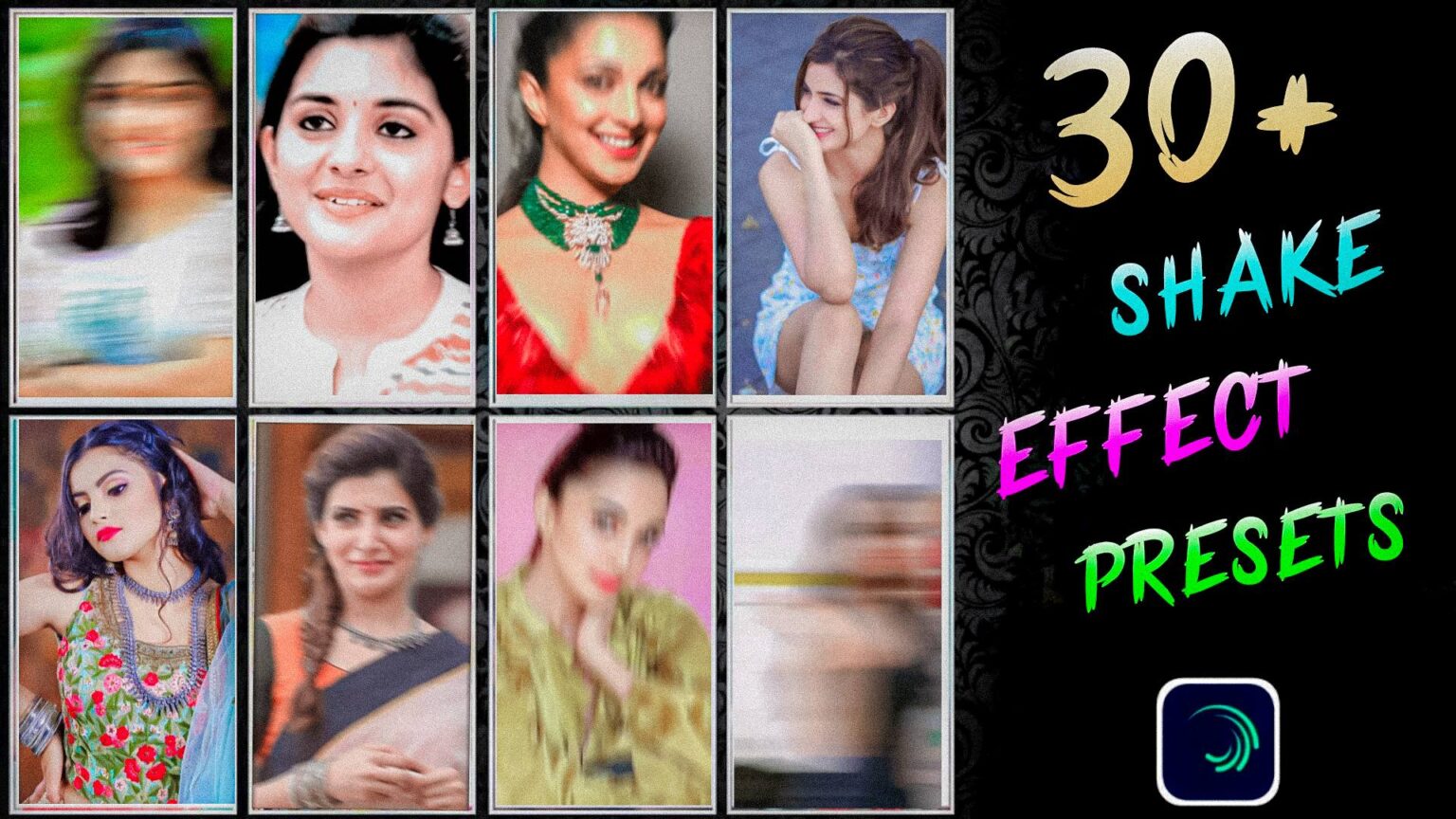 Alight motion 30+ shake presets | Alight motion effects presets link