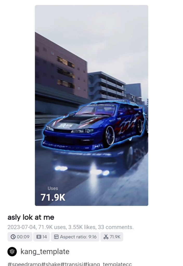 Speed Ramp Capcut Tempate Link 2023 | Top 20 Speed Ramp Capcut ...