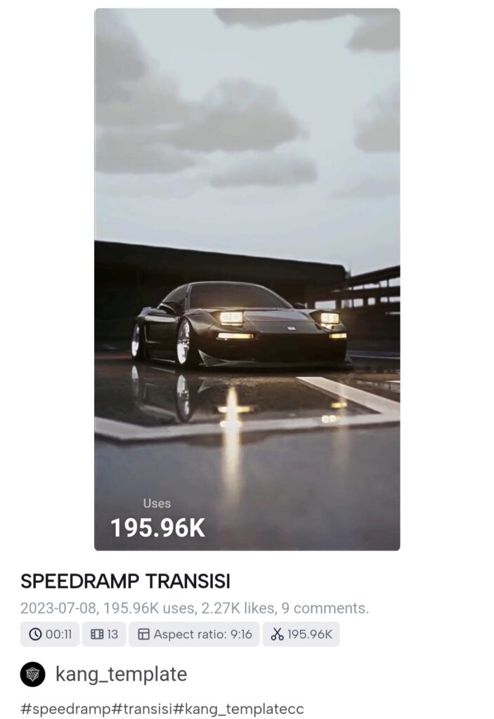 Speed Ramp Capcut Tempate Link 2023 | Top 20 Speed Ramp Capcut ...