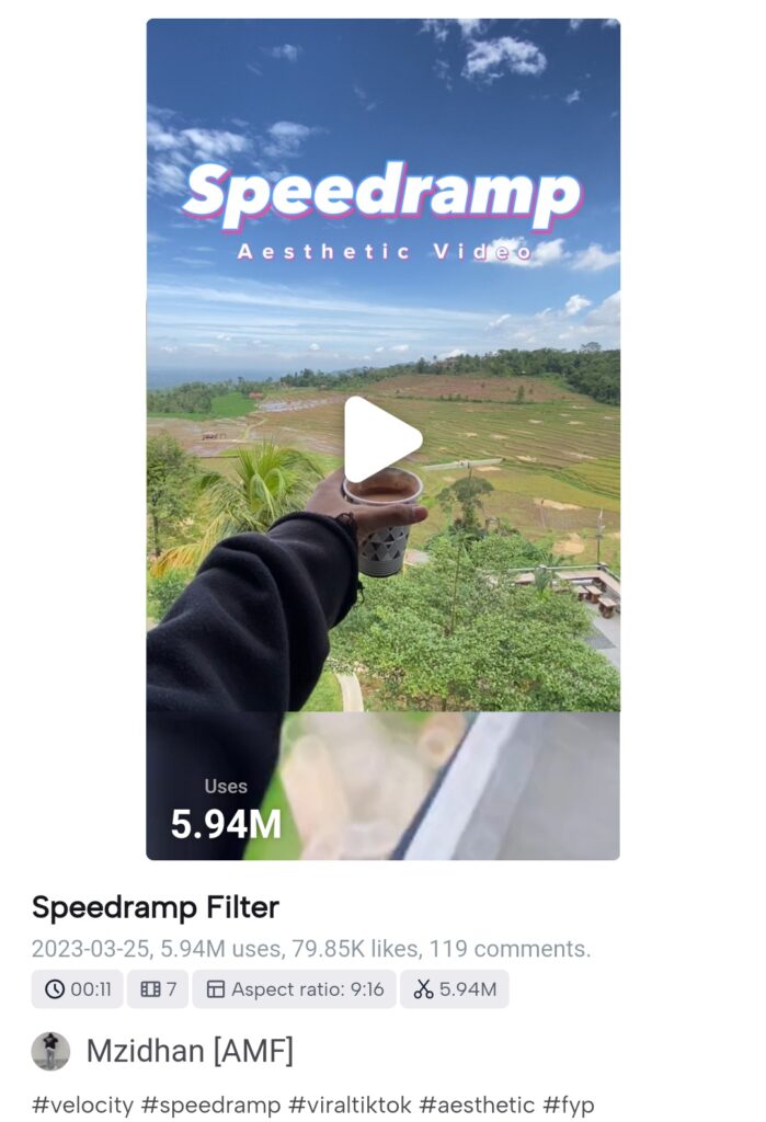 Speed Ramp Capcut Tempate Link 2023 | Top 20 Speed Ramp Capcut ...