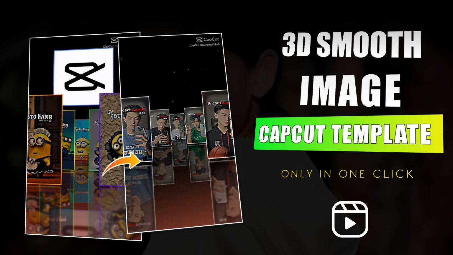 3d Smooth Image Capcut Template | 3D Smooth Image Transition CapCut ...