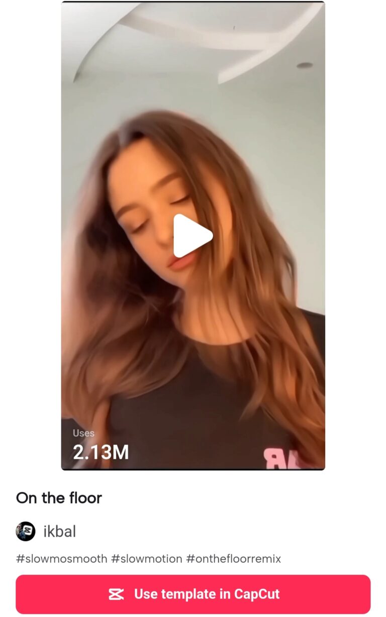 Top 5 Slow Motion Capcut Template | Smooth slow motion capcut template link 2023