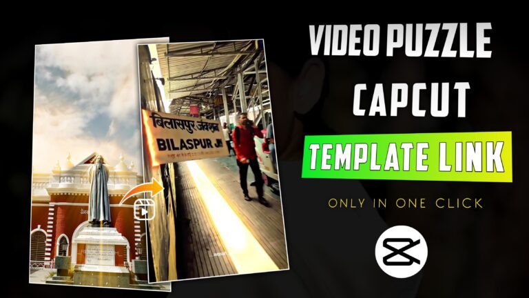 CapCut Editor Puzzle Overlay Transition Template | Me In Love With You ...