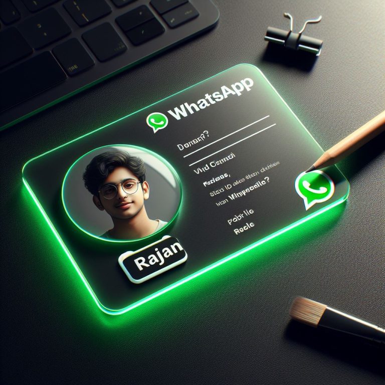 Trending Profile Glass ID Card Photo Editing 2024 | Bing Image Creator