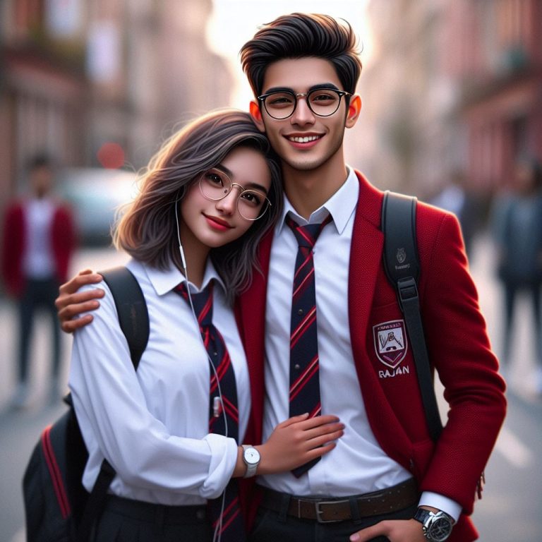Create Student Couple 3D Ai Images With Bing Image Creator Prompts