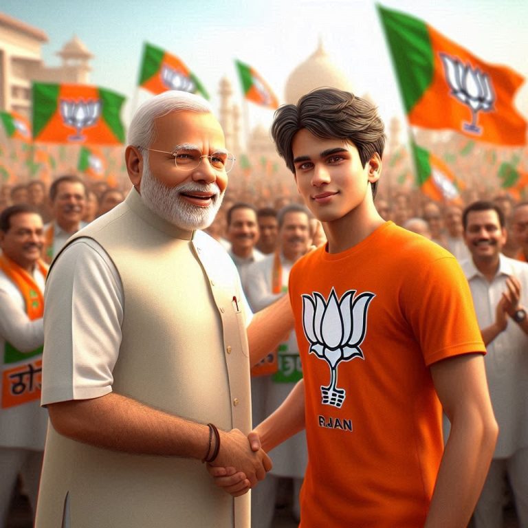 Create BJP Congress Ai Photo Editing Prompt [2024] Election Ai Image ...