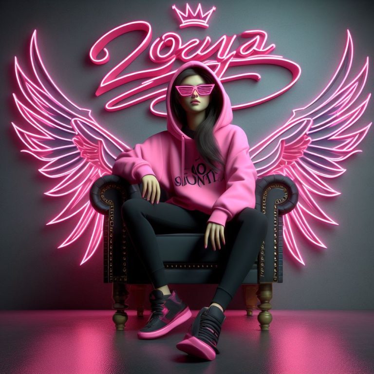 Create Viral 3D Ai Wings Name Art Image Prompt | Bing Image Creator