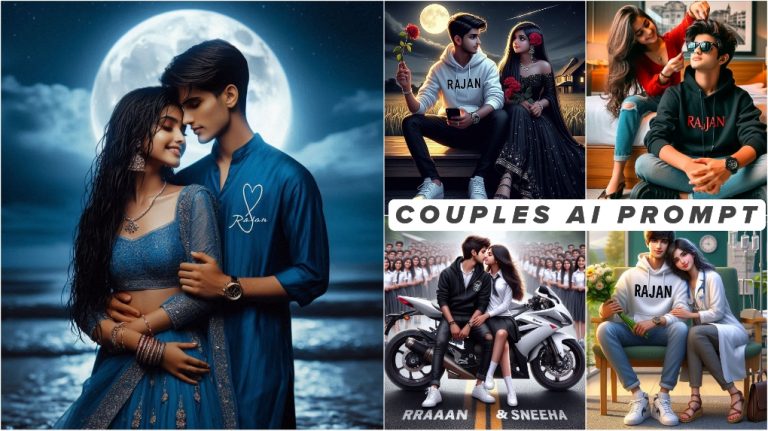 Top 5 Couples Ai Photo Editing Prompt 2024 | Bing Image Creator Prompts