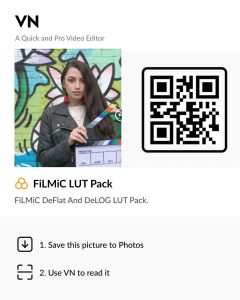 VN Code – VN Video Editor QR Code Filters Fonts & New Template
