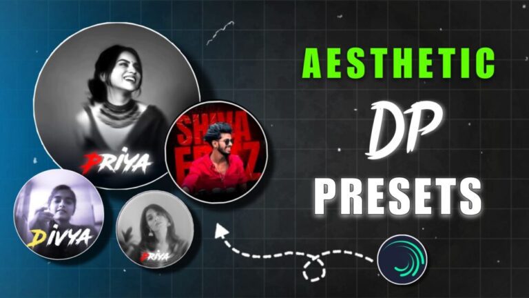 Instagram Viral Aesthetic Profile Picture Alight Motion Presets 2025