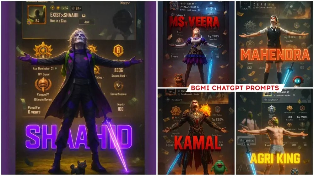 Chatgpt Bgmi Ai Photo Editing Prompts 2025 - Chatgpt Prompts