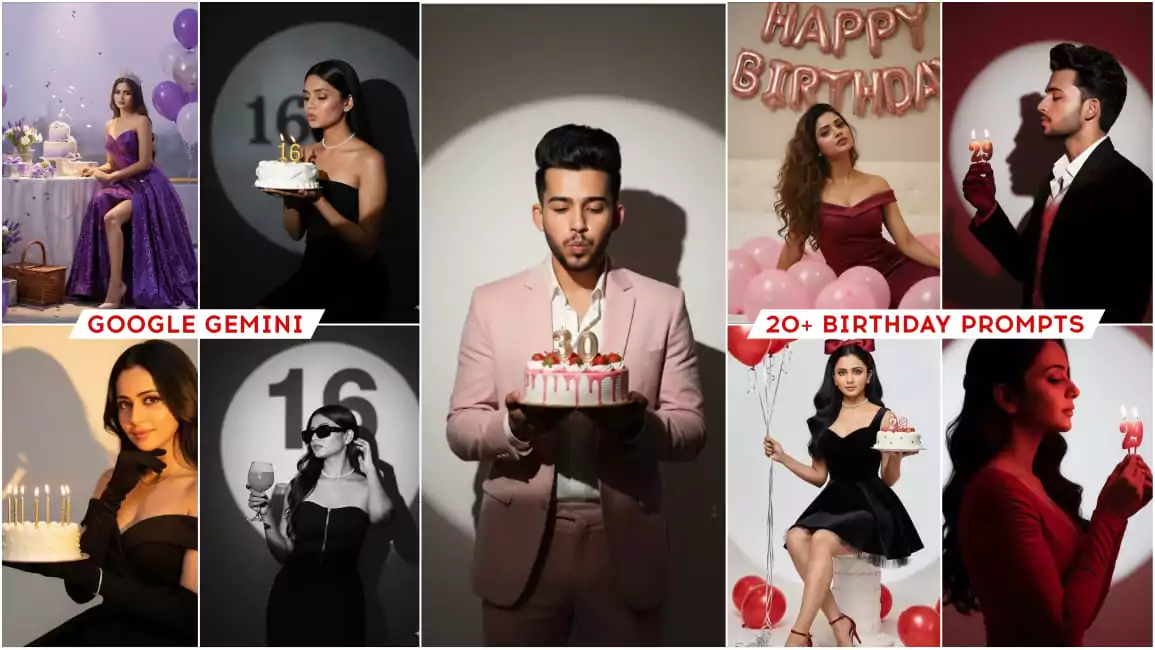 Google Gemini Happy Birthday Ai Photo Editing Prompts - Gemini Birthday ...