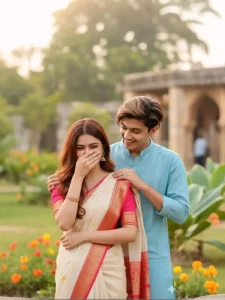Google Gemini Retro Indian Couple Ai Photo Editing Prompts With Real Face