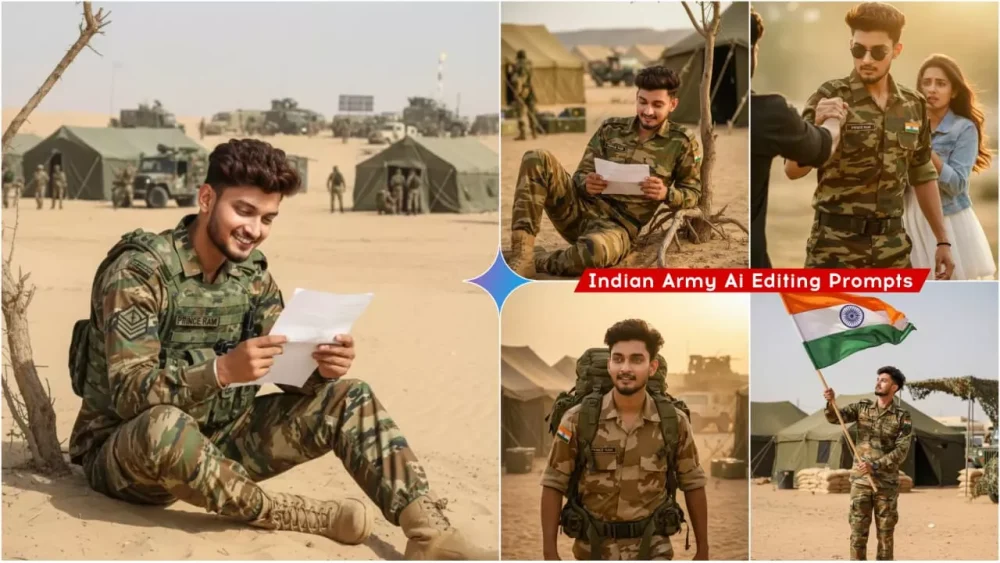 Google Gemini Indian Army Ai Photo Editing Prompts 2025