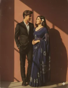 Google Gemini Retro Indian Couple Ai Photo Editing Prompts With Real Face