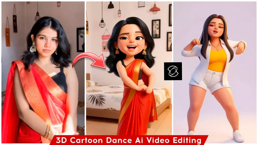 Instagram 3d Cartoon Dance Ai Video Editing 2026